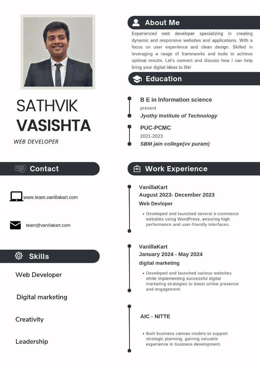 Portfolio | Sathvik Vasishta